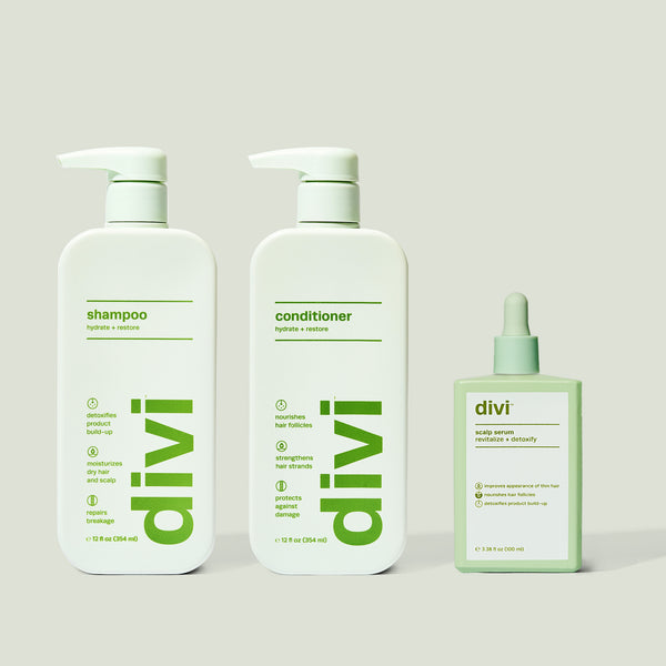 Divi Scalp & Hair Health | Products For Healthier, Happier Hair