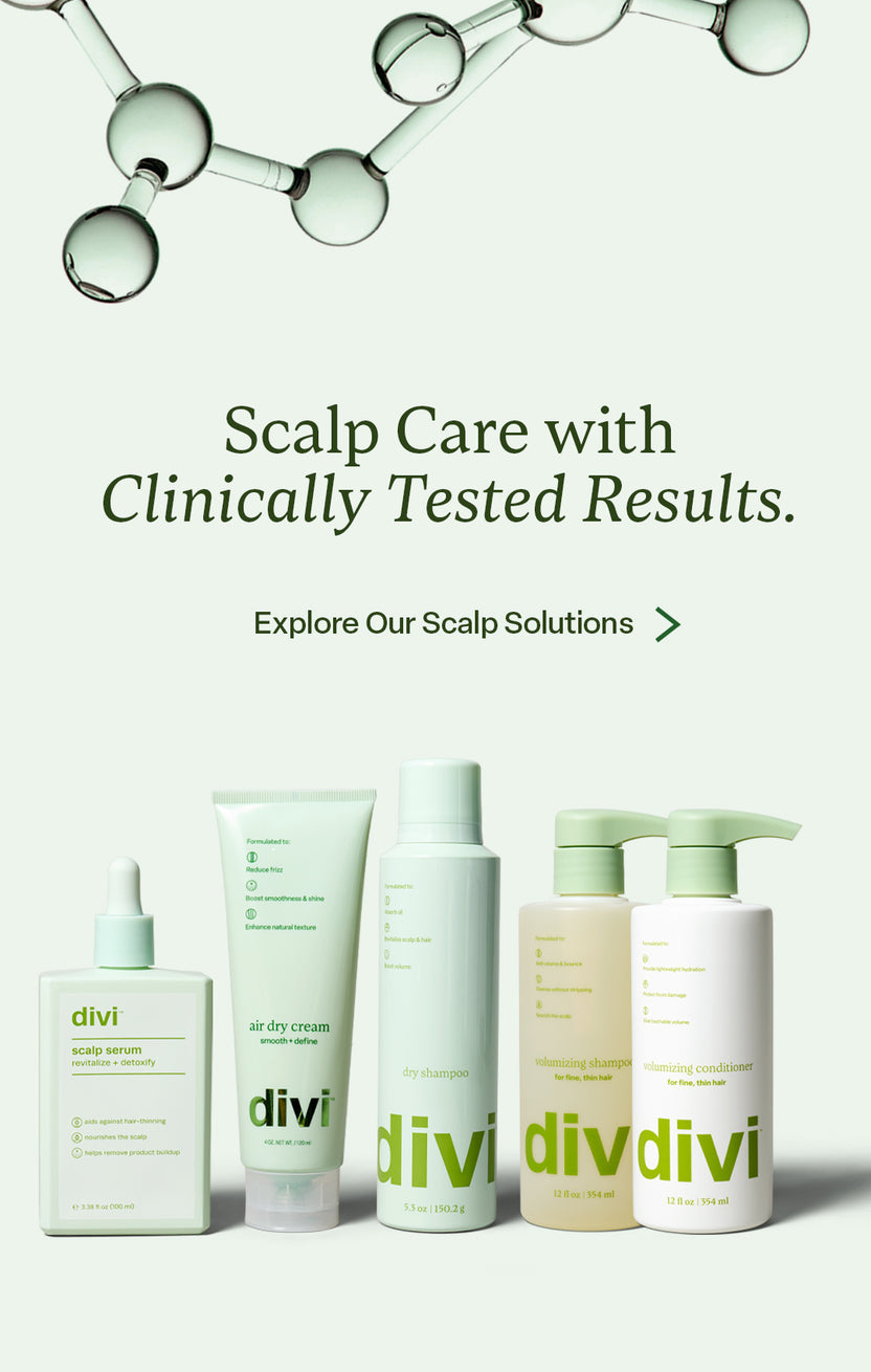 Divi Scalp & Hair Health | Products For Healthier, Happier Hair