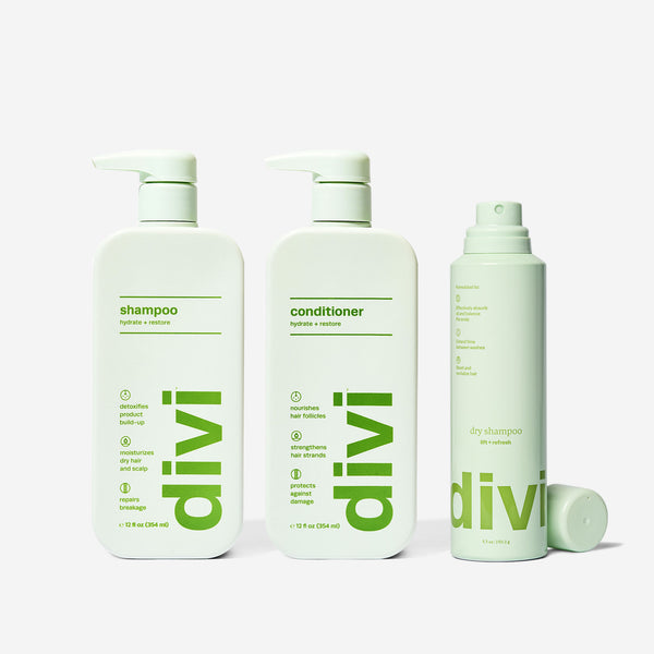 Divi Scalp & Hair Health | Products For Healthier, Happier Hair